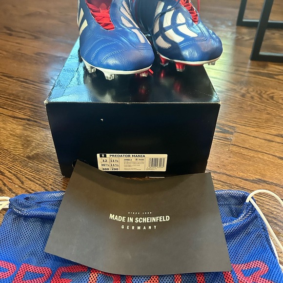 adidas | Shoes | Mens Adidas Predator Mania Japan Blue Us 2 Soccer Shoe ...